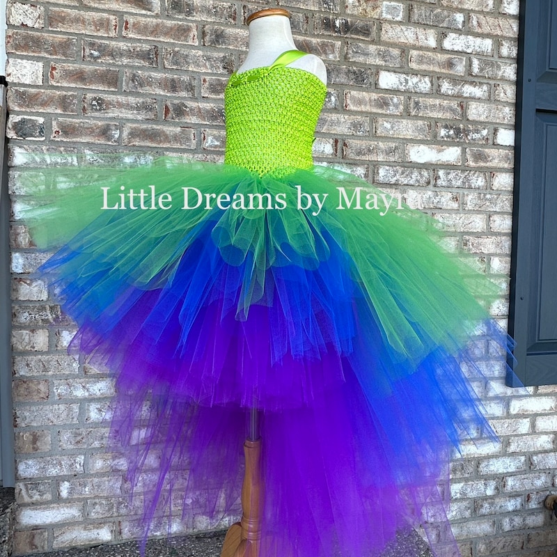Peacock Tutu Dress - Etsy