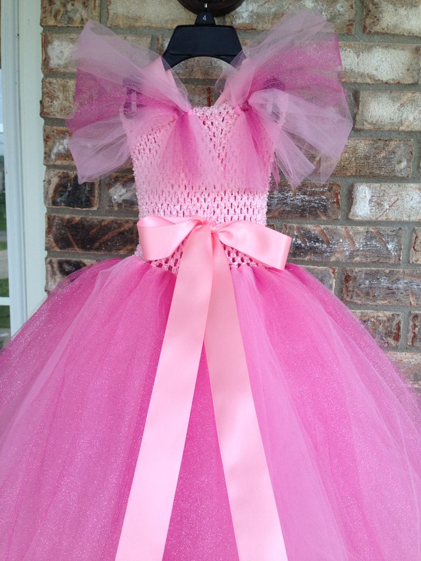 Pink Princess Inspired Tutu Dress Tiara and Wand Included - Etsy