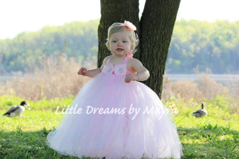 Princess Tutu Dress Flower Girl Dress and Matching Headband - Etsy