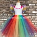 Affordable Rainbow Butterfly Tutu Dress With Wings, Wand and Hairclip ...