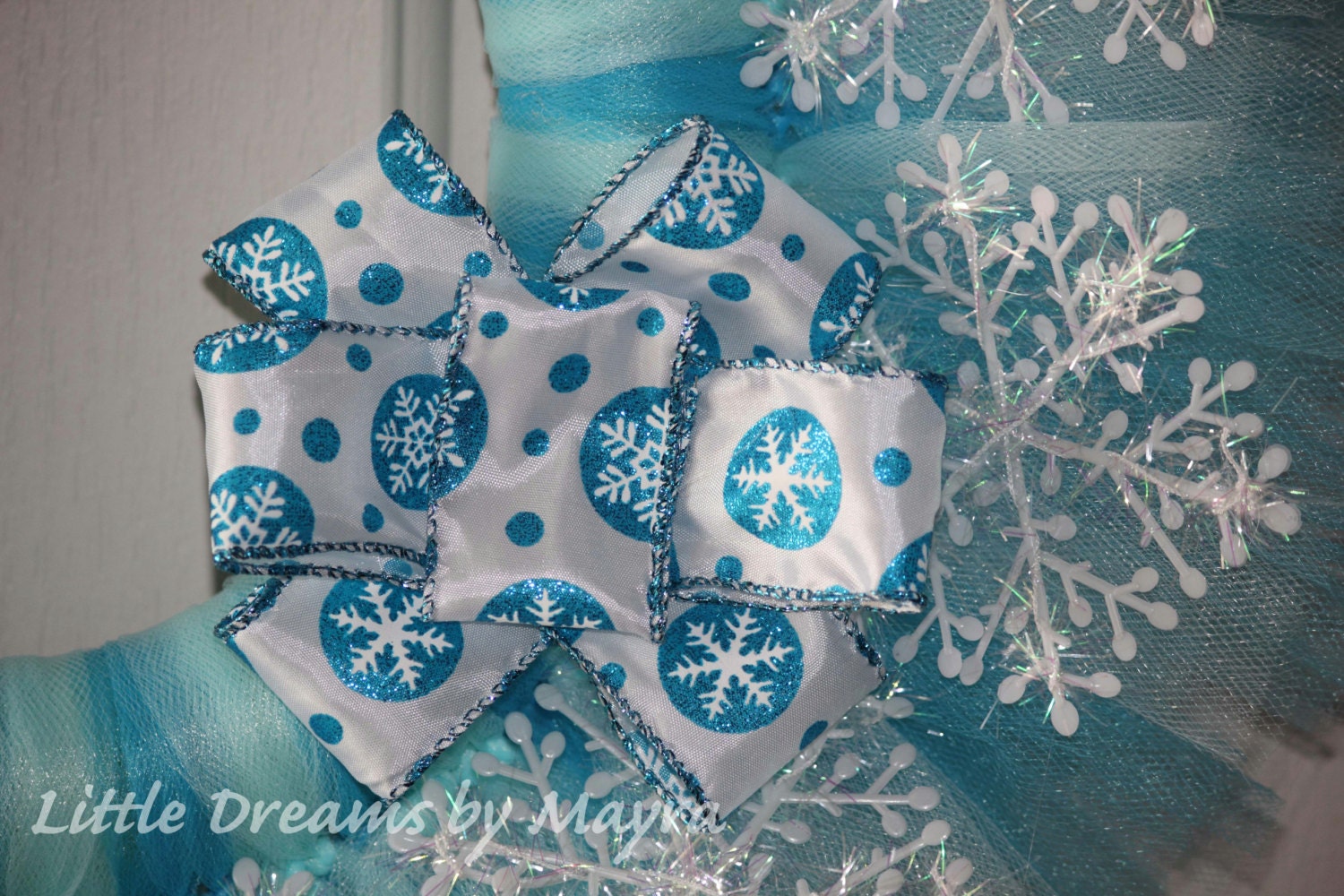 Frozen Wreath, Winterland Wreath, Winterland Party Decorations, Frozen ...