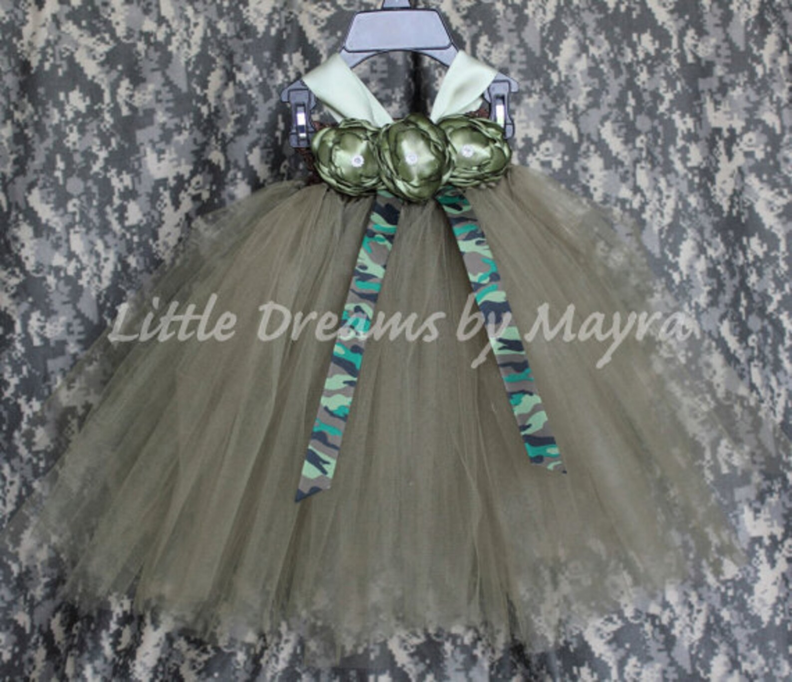 Military Tutu Dress / Camo Tutu Dress / Size Nb to 4T - Etsy