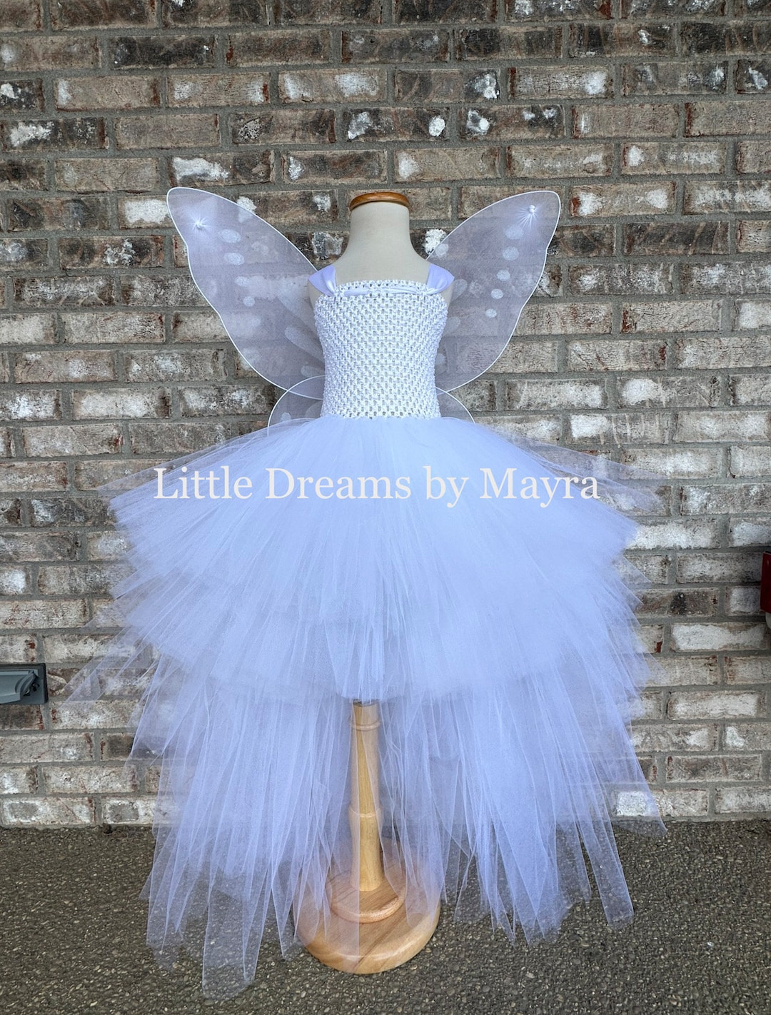 Angel Tutu Dress With Wings, Fairy Tutu Dress, Christmas Fairy Size ...