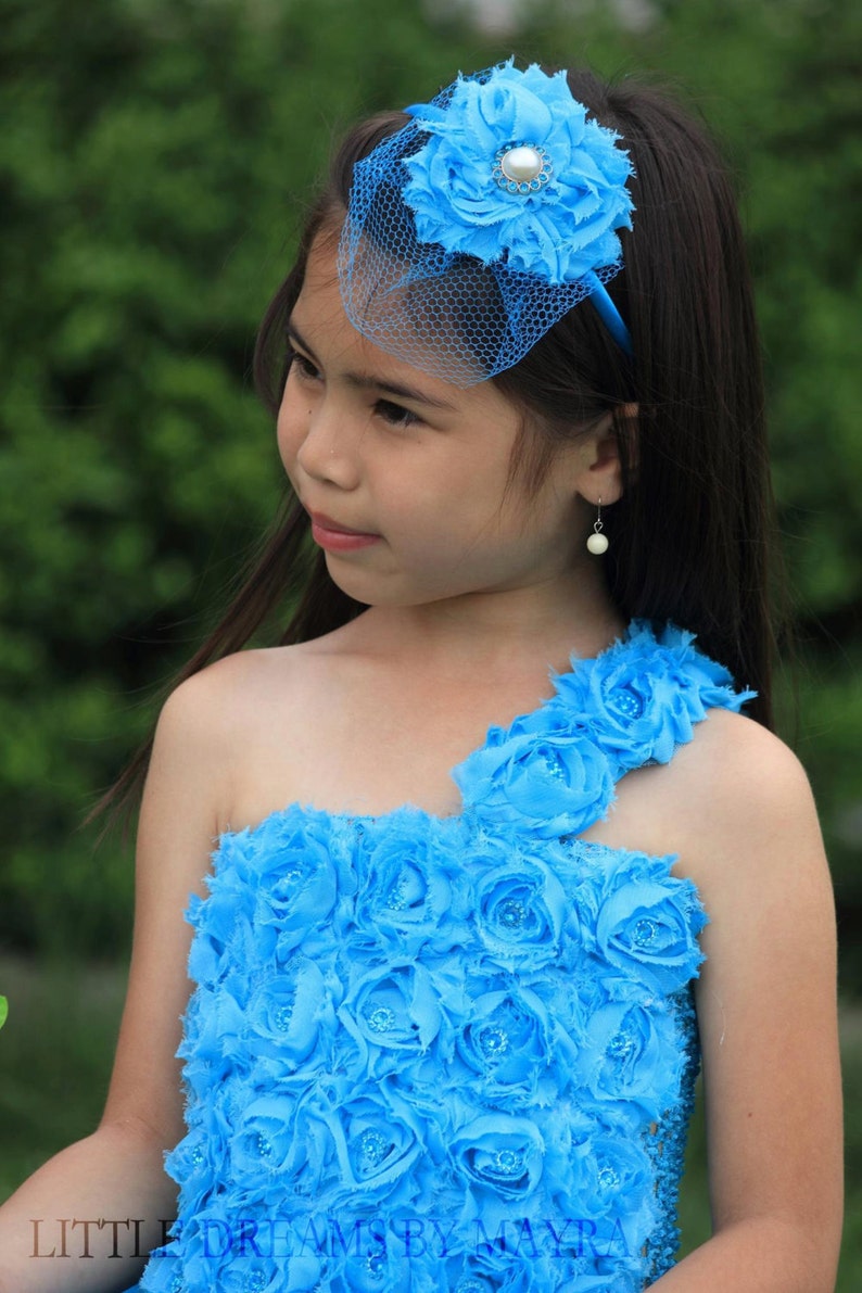 Turquoise Flower Girl Dress Turquoise Tutu Dress Pageant - Etsy