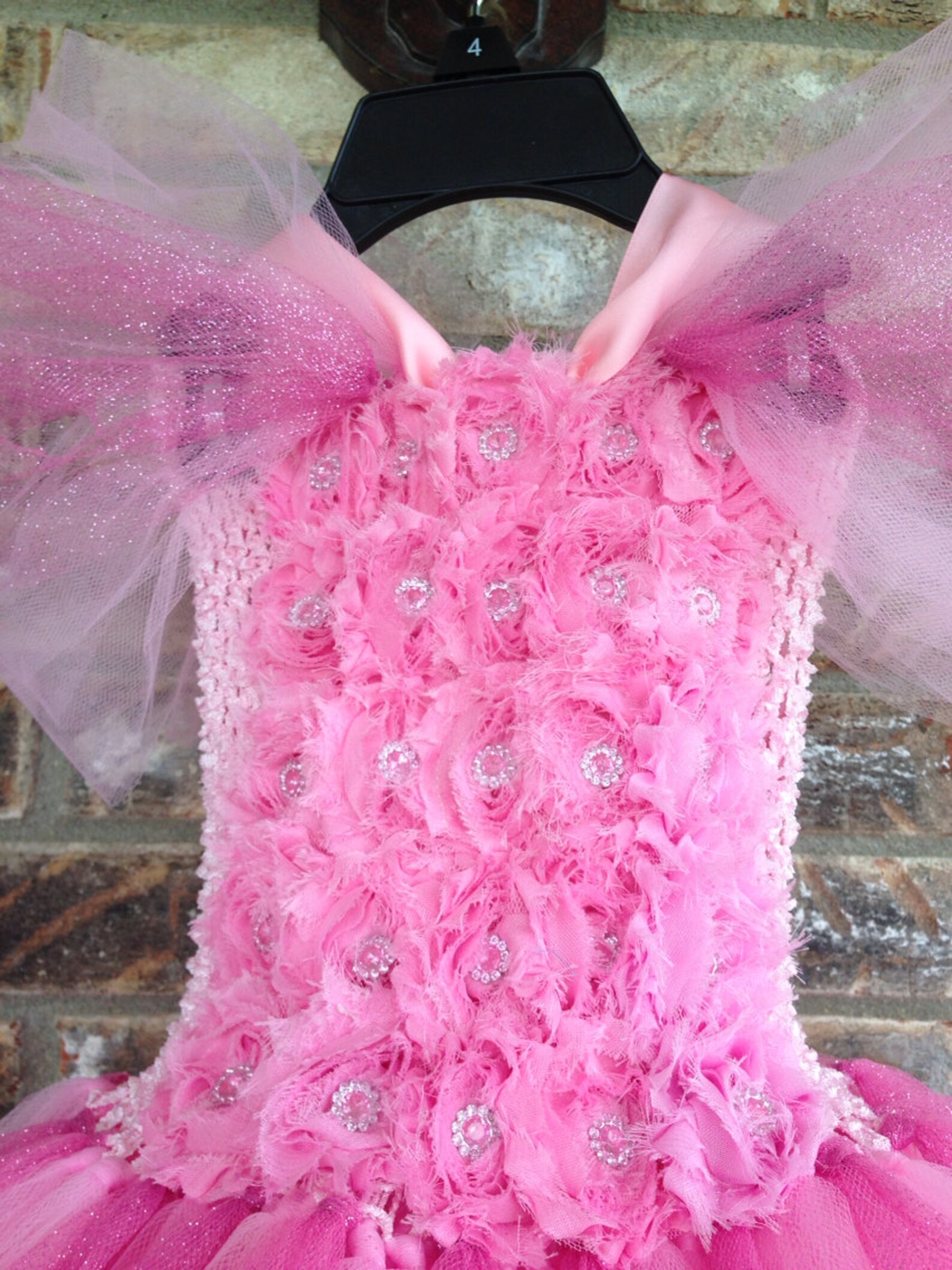 Pink Princess Inspired Tutu Dress Tiara and Wand Included - Etsy