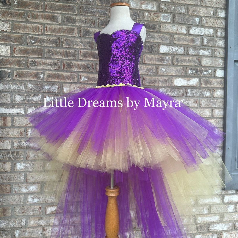 Purple Tutu Dress - Etsy