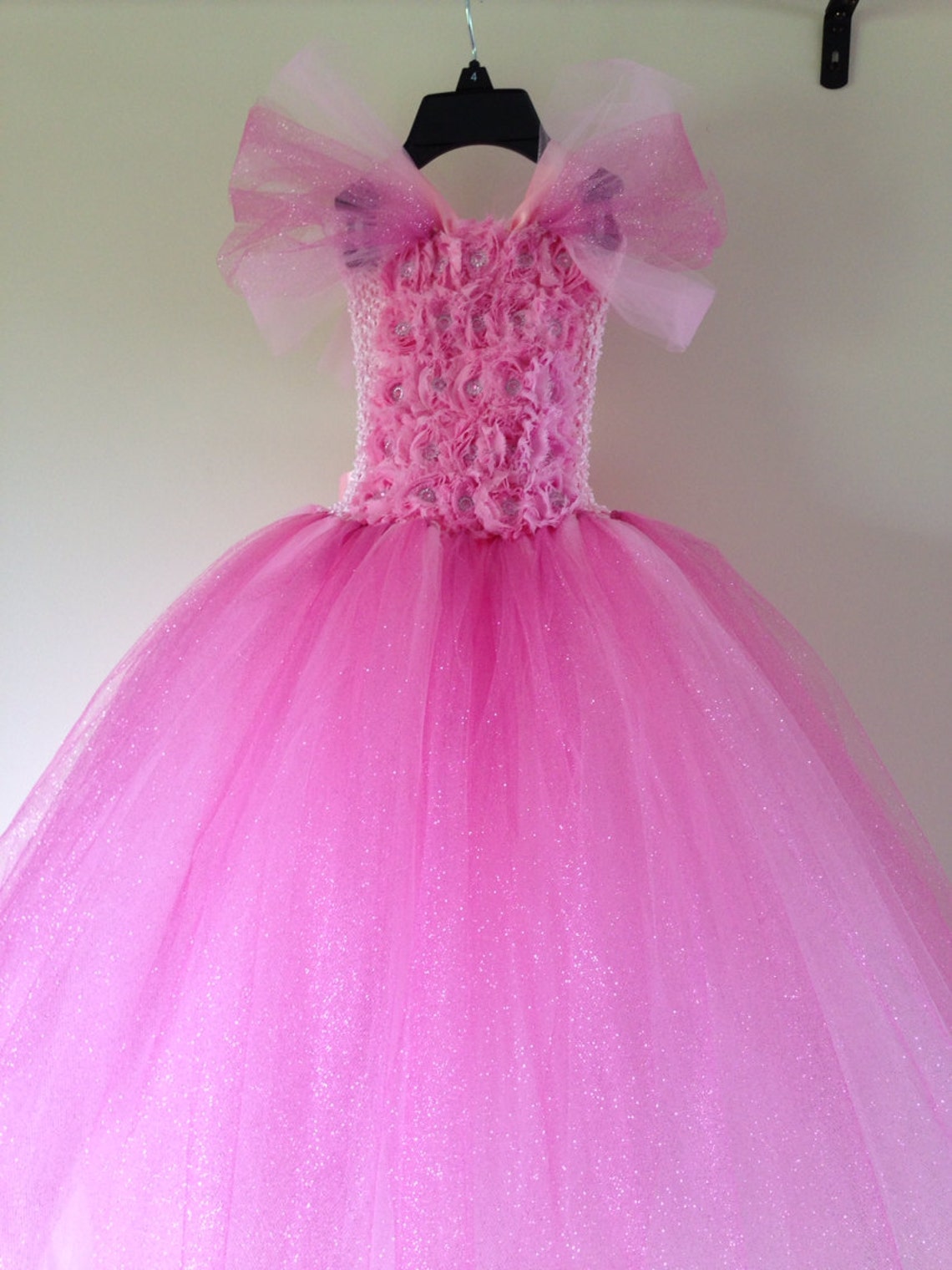Pink Princess Inspired Tutu Dress Tiara and Wand Included - Etsy