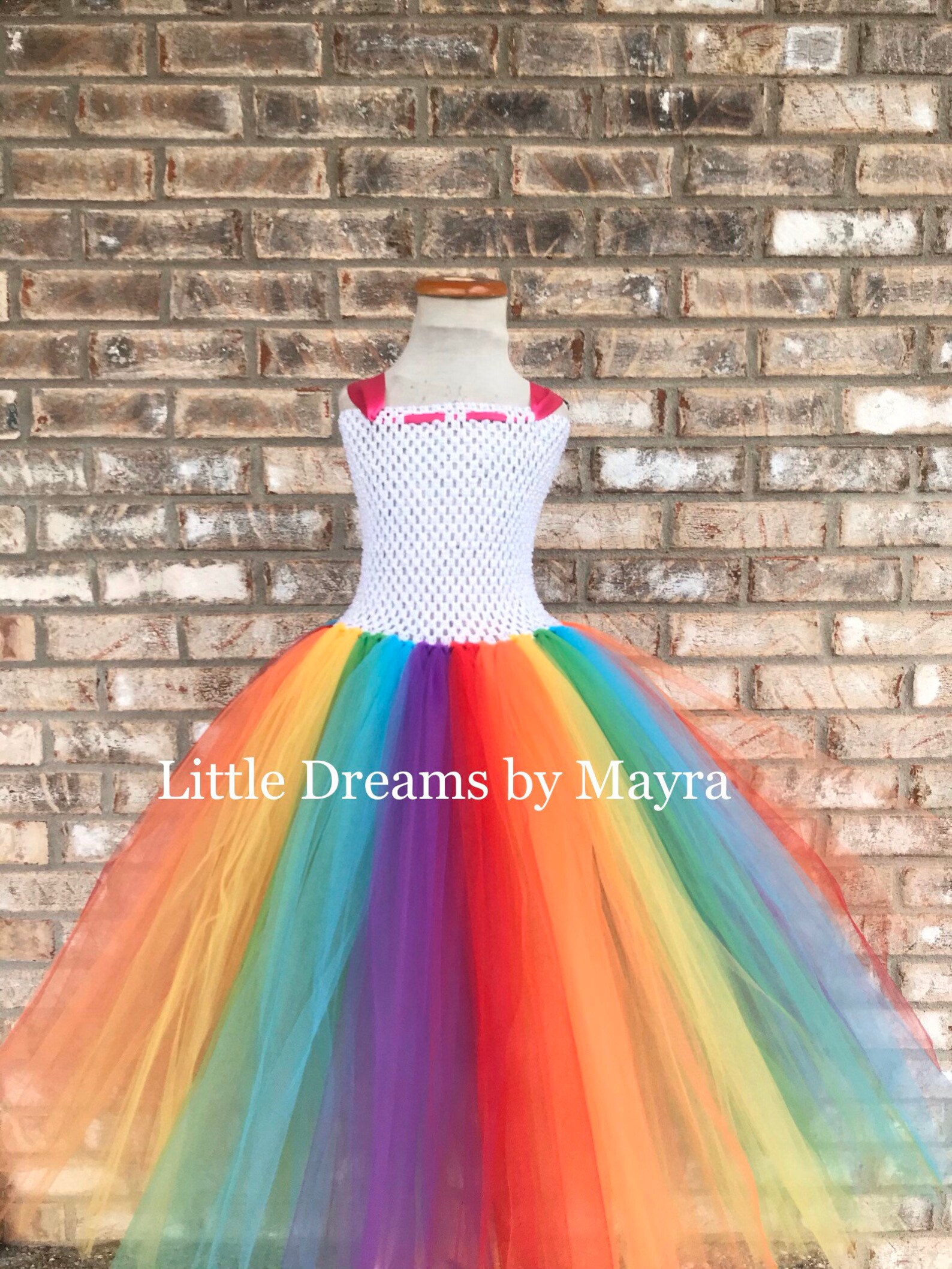 Rainbow Tutu Dress, Rainbow Birthday Party Outfit, Princess Tutu Dress ...