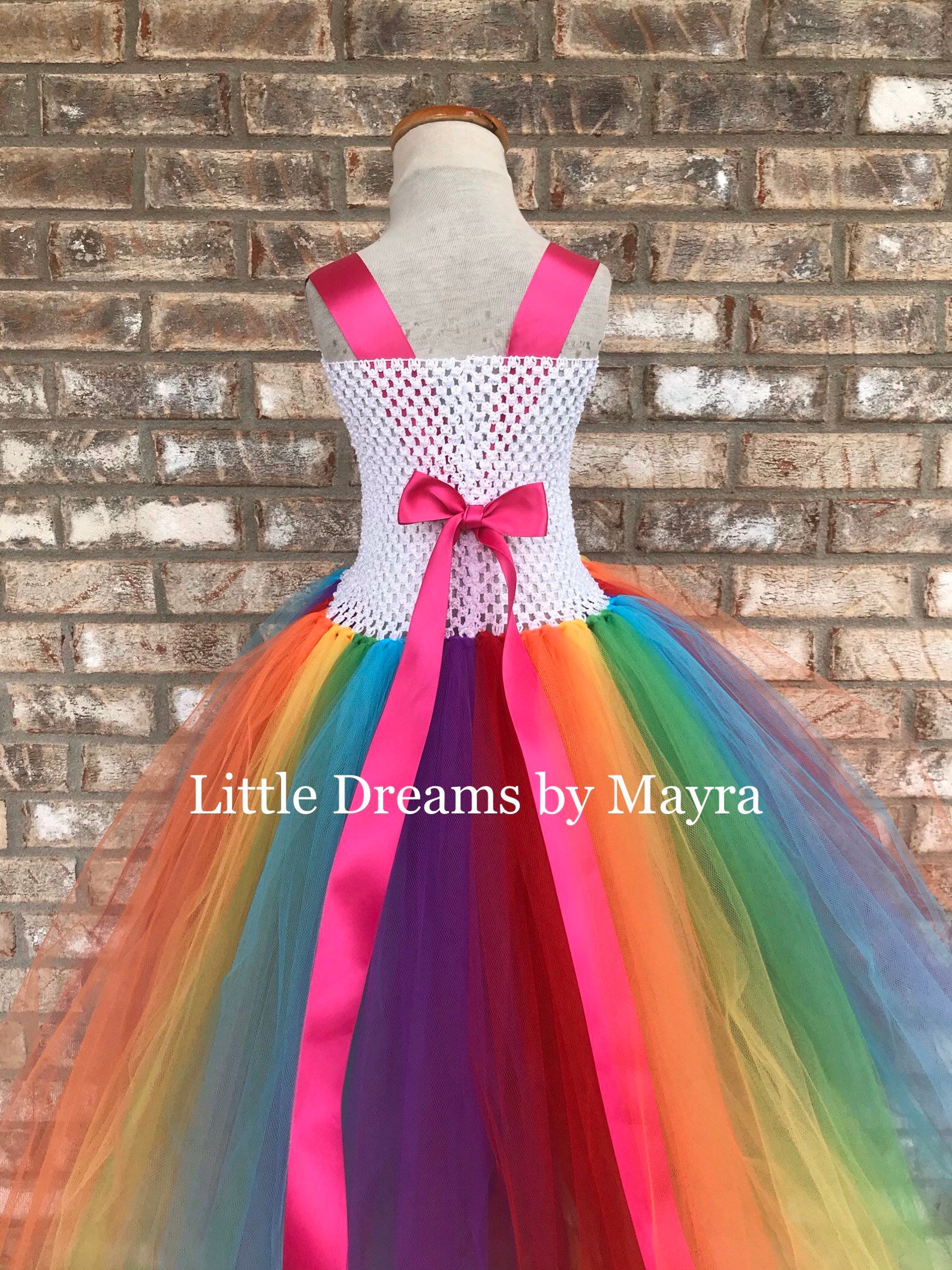 Rainbow Tutu Dress, Rainbow Birthday Party Outfit, Princess Tutu Dress ...