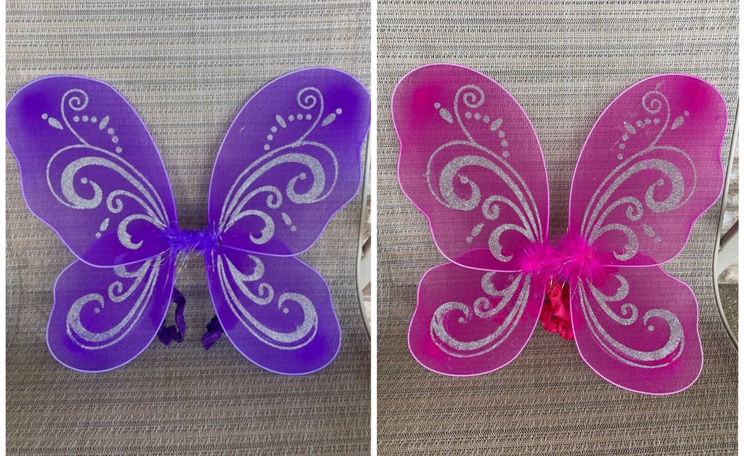 Butterfly Wings, Pink Butterfly Wings, Hot Pink Wings, Purple Butterfly ...