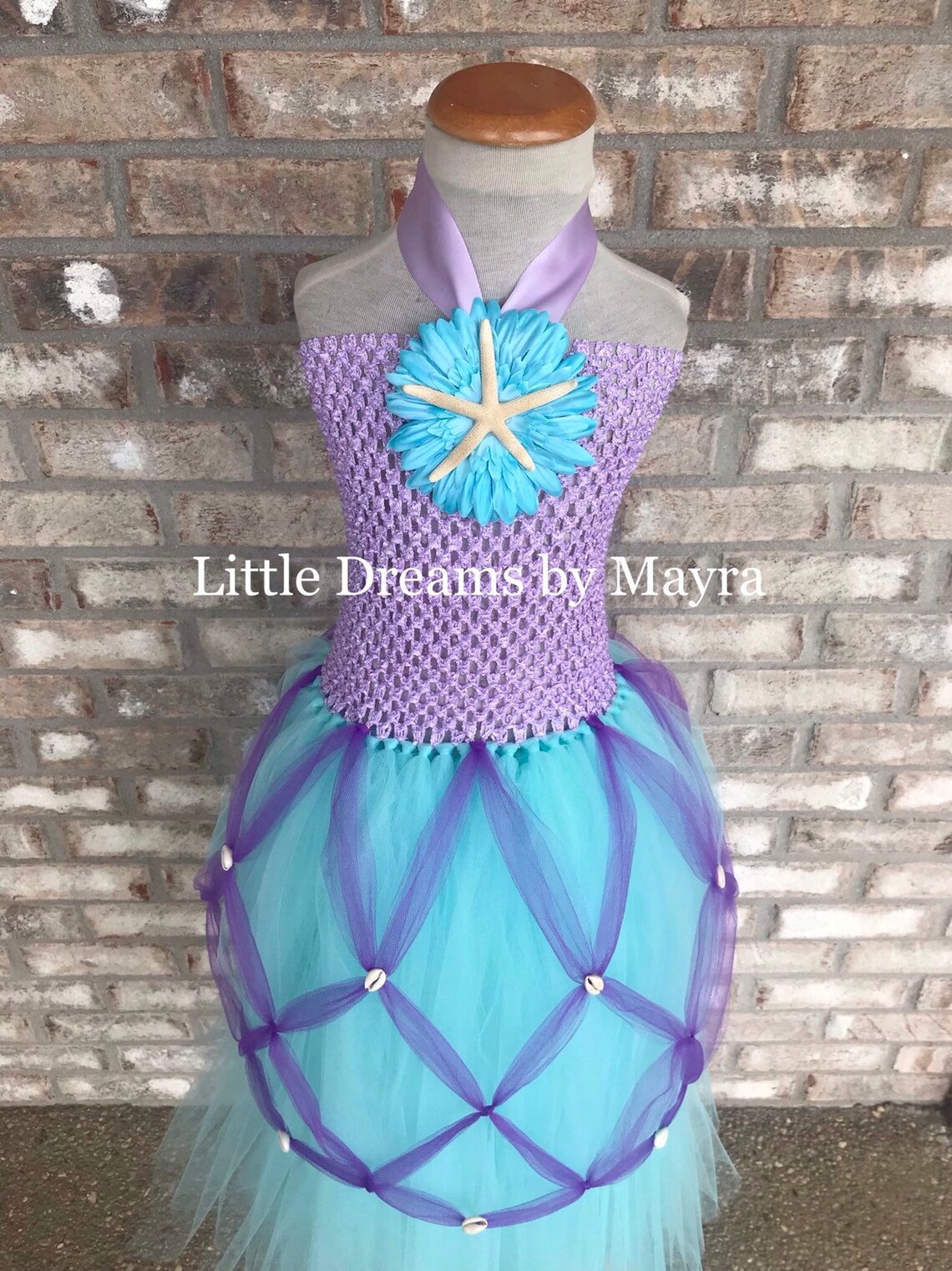 Mermaid Birthday Party Dress - Mermaid Princess Dress - Mermaid Tutu ...