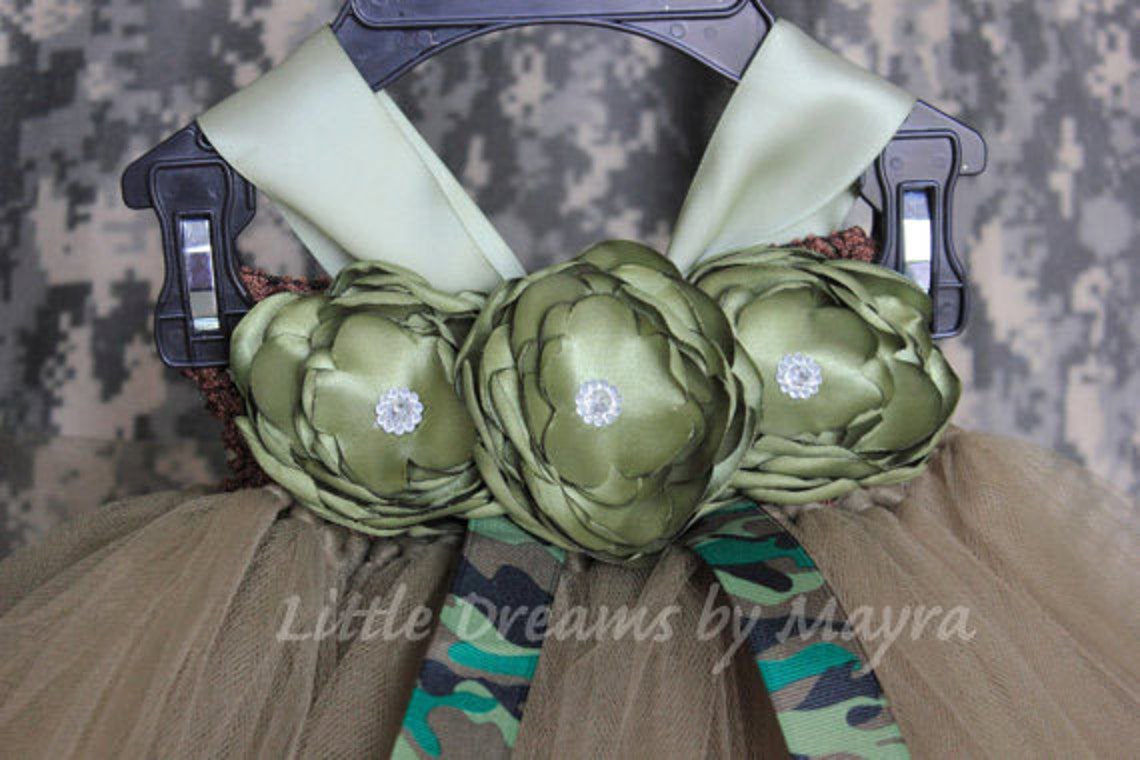 Military Tutu Dress / Camo Tutu Dress / Size Nb to 4T - Etsy