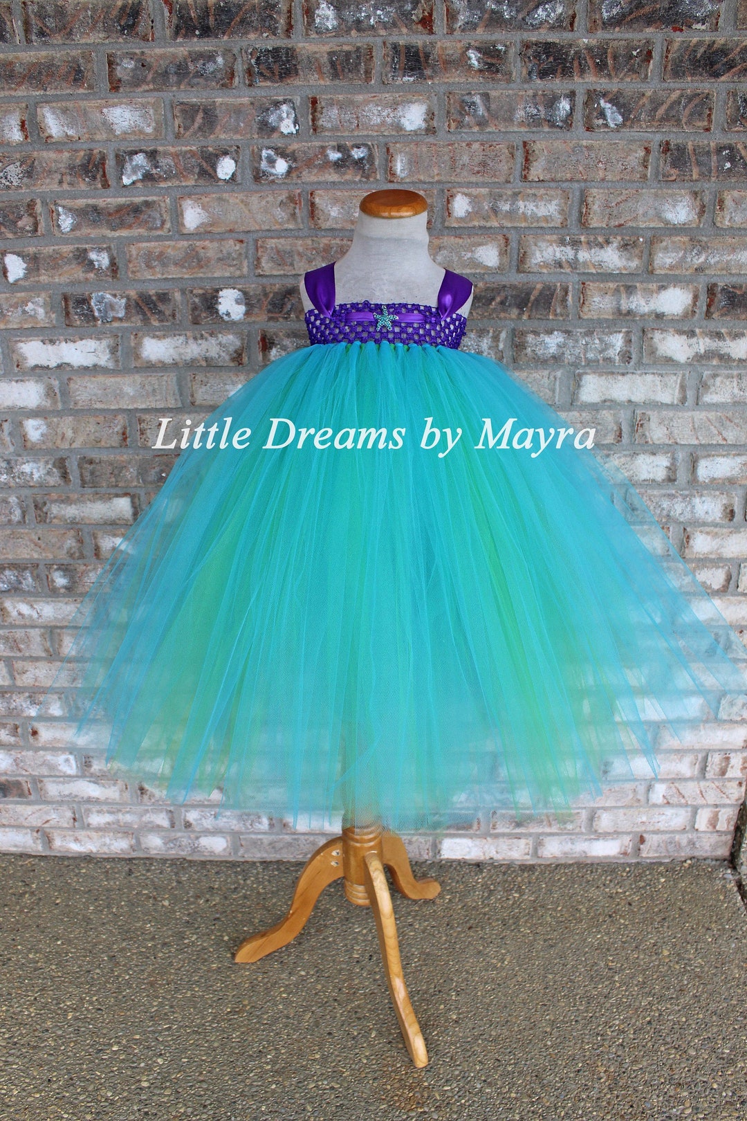 Mermaid Tutu Dress, Mermaid Birthday Party, Under the Sea Tutu Dress ...