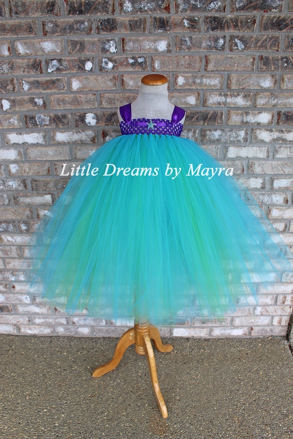 Mermaid tutu dress Mermaid birthday party Under the sea tutu | Etsy
