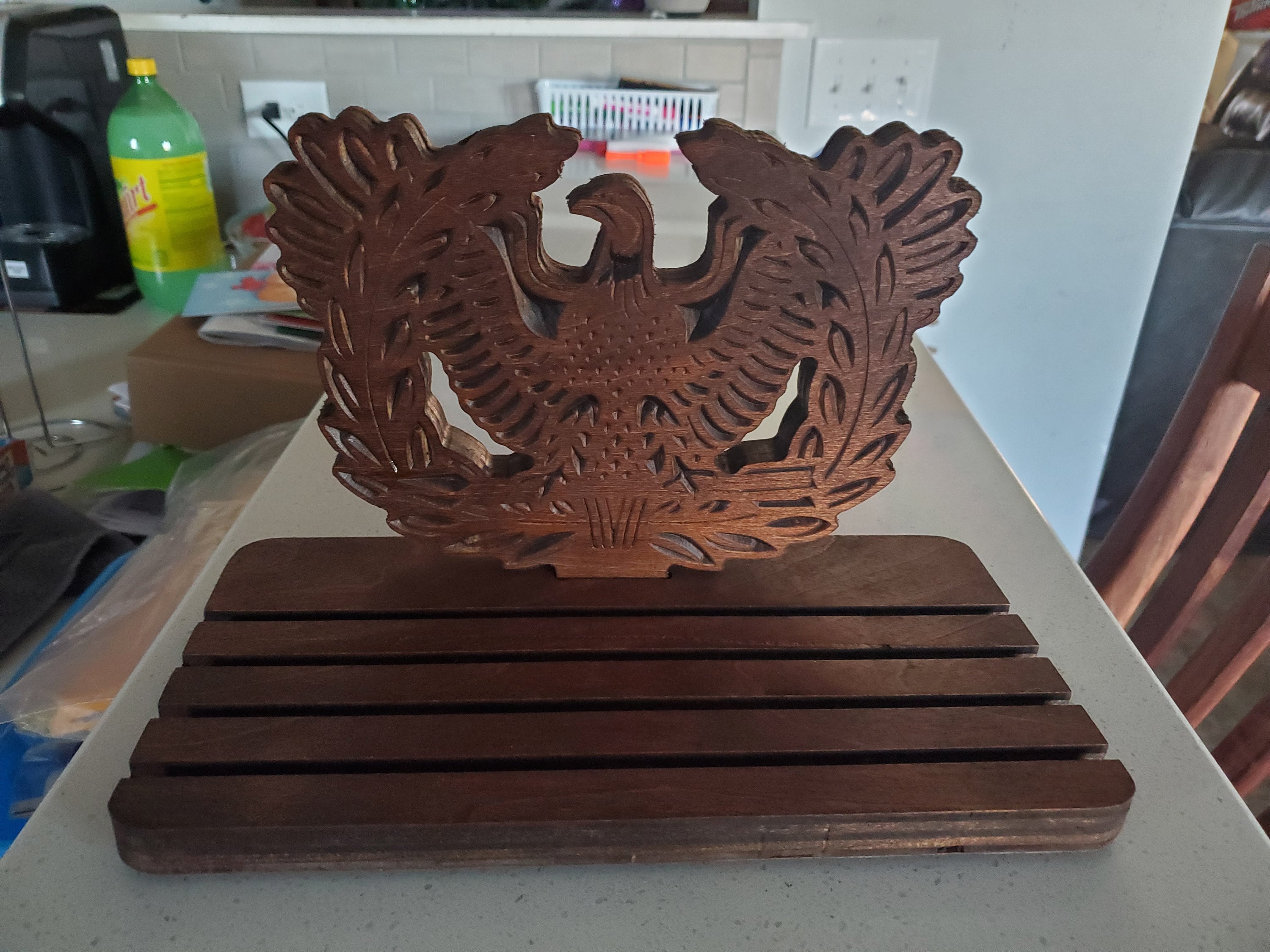 Wooden Challenge Coin Holder - Etsy