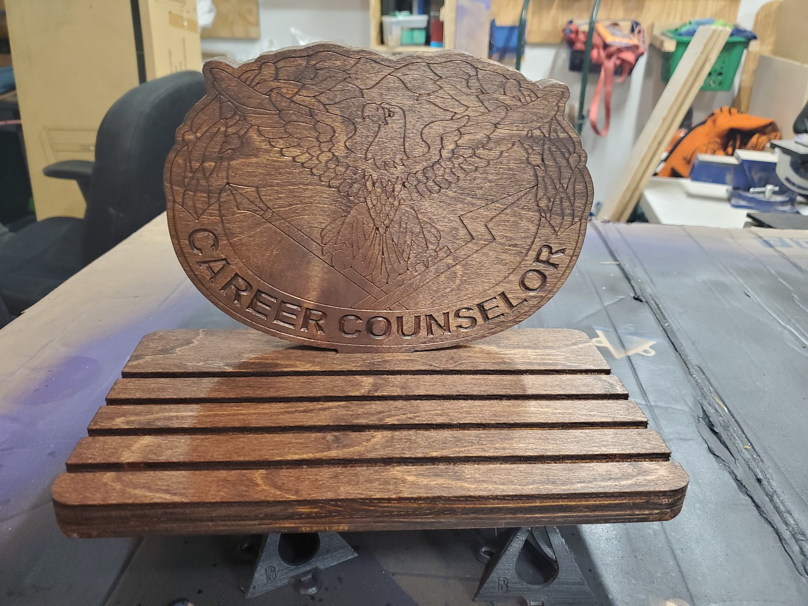 Custom Wooden Challenge Coin Holder - Etsy