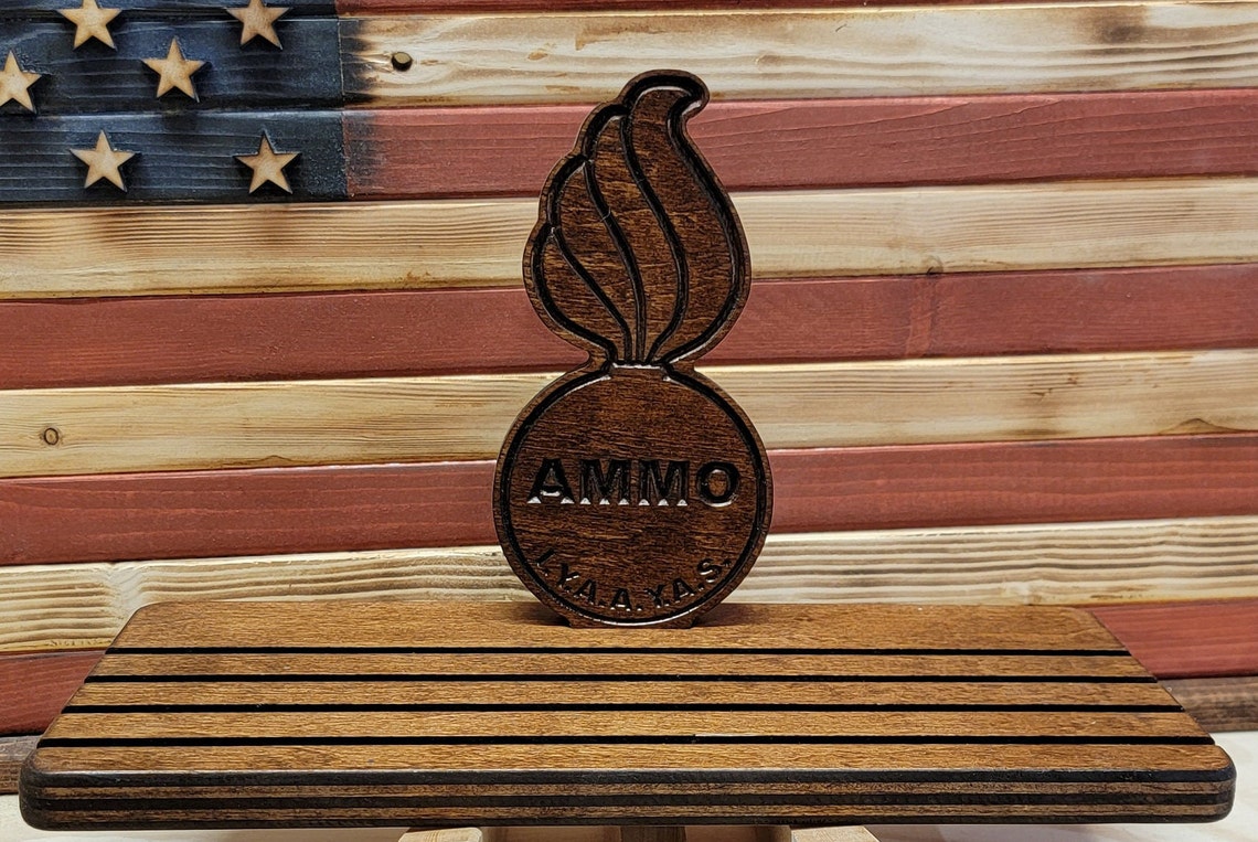 Custom Wooden Challenge Coin Holder - Etsy