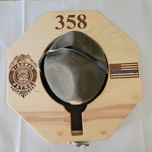 Drill Sergeant, State Trooper, Police Hat Press - Etsy