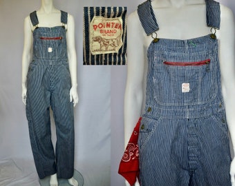 Railroad Overalls - Etsy