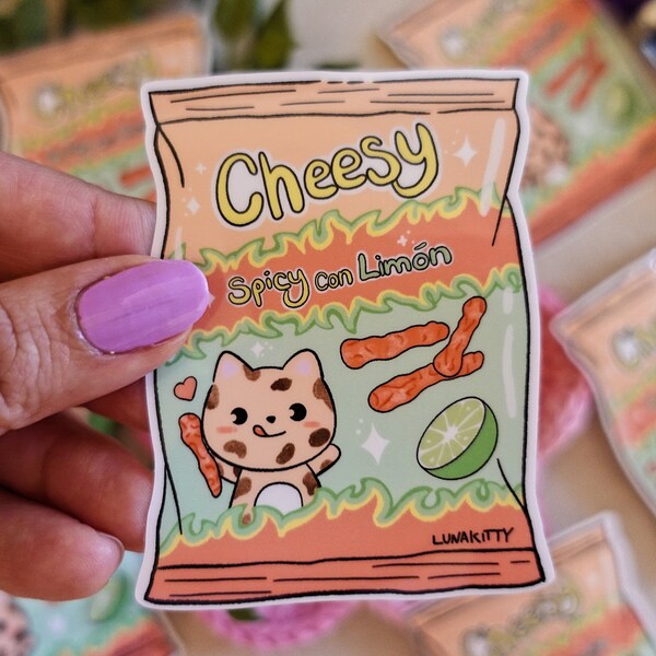 Hot Cheetos Sticker - Etsy