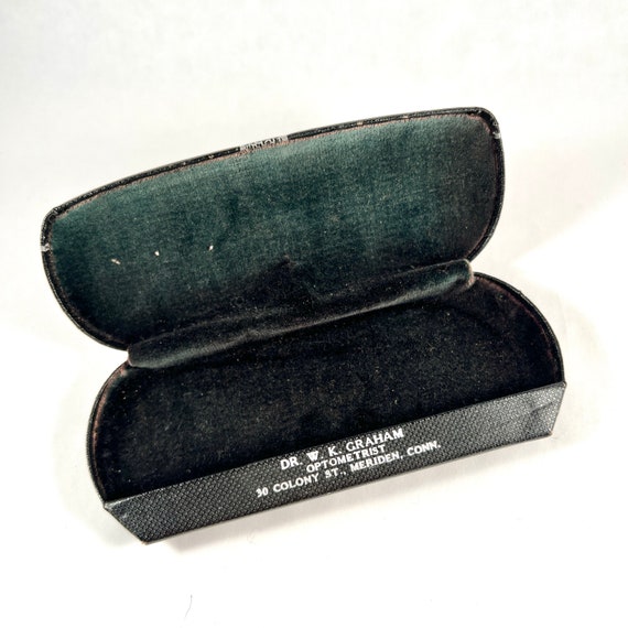 Art Deco Rare Hard Shell Eyeglass Case, Vintage 1930s… - Gem