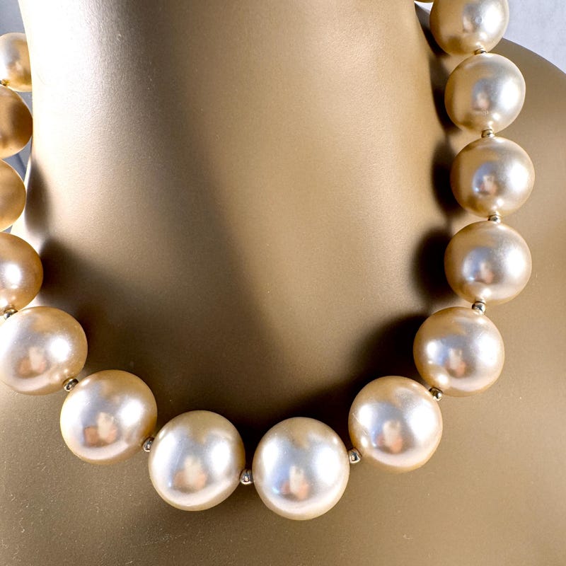 Large Pearls - Etsy
