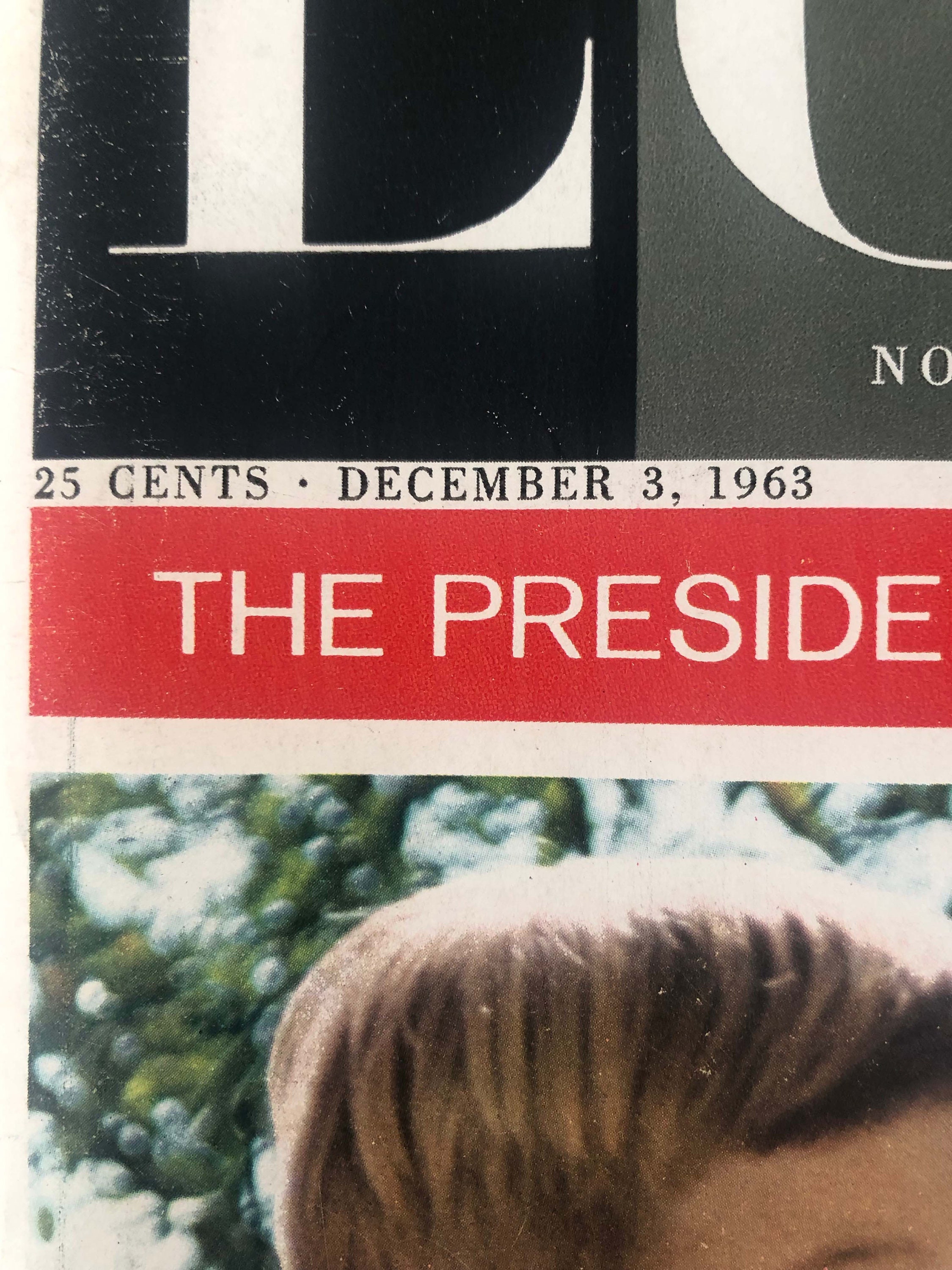 LOOK Magazine December 3rd 1963 Vintagepresident John F. Kennedy ...