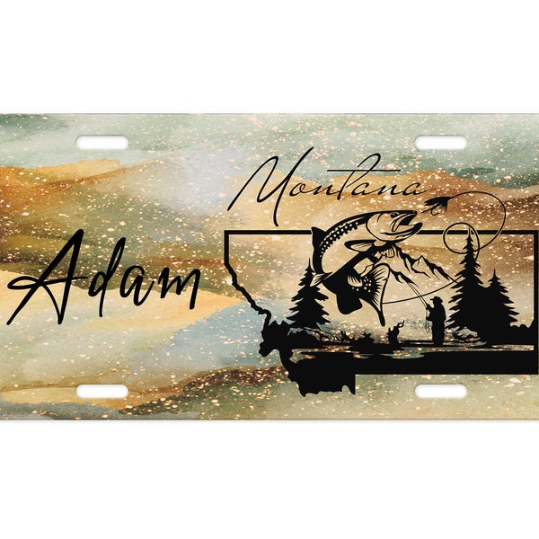 Montana License Plate Png - Etsy