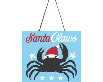 Santa Claws Sign - Etsy