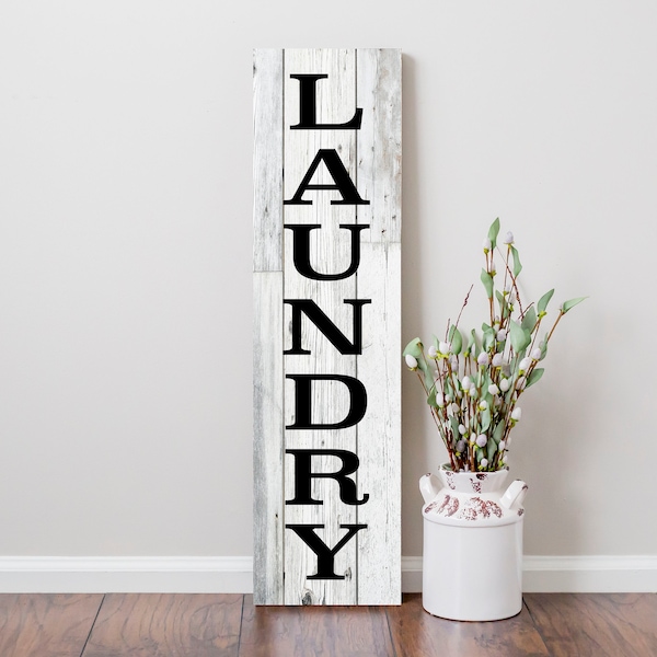Wood Laundry Sign - Etsy