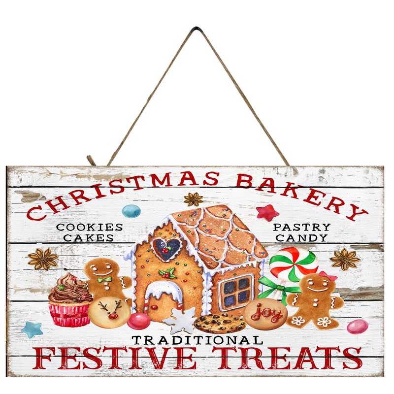 Christmas Bakery Sign - Etsy