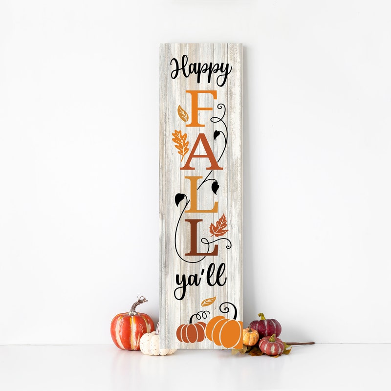 Happy Fall Sign - Etsy