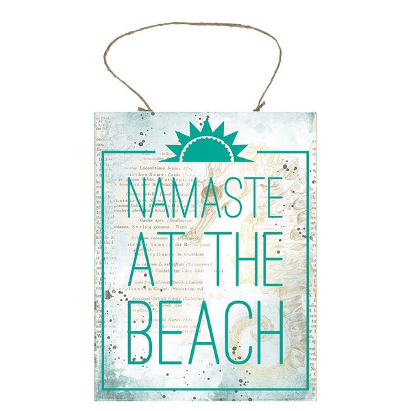 Namaste Sign - Etsy
