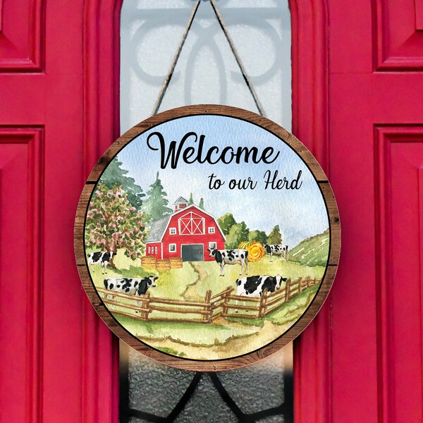 Welcome to Our Herd Svg - Etsy