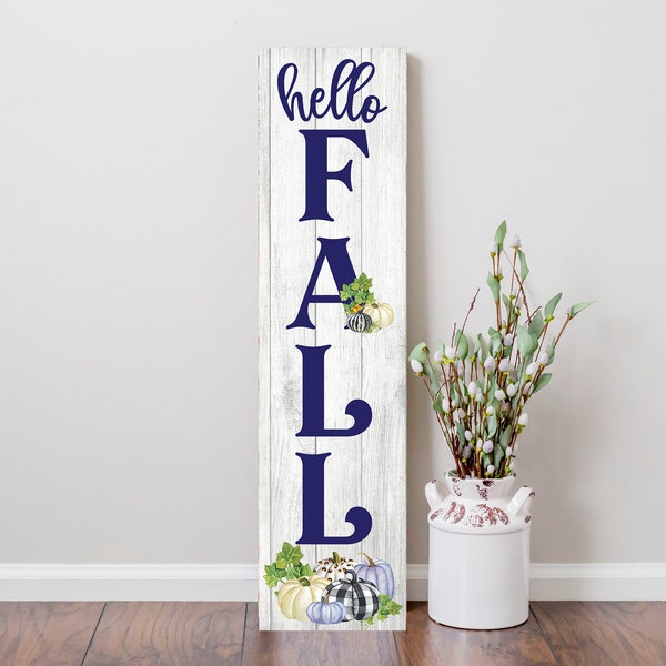 Tall Fall Sign - Etsy