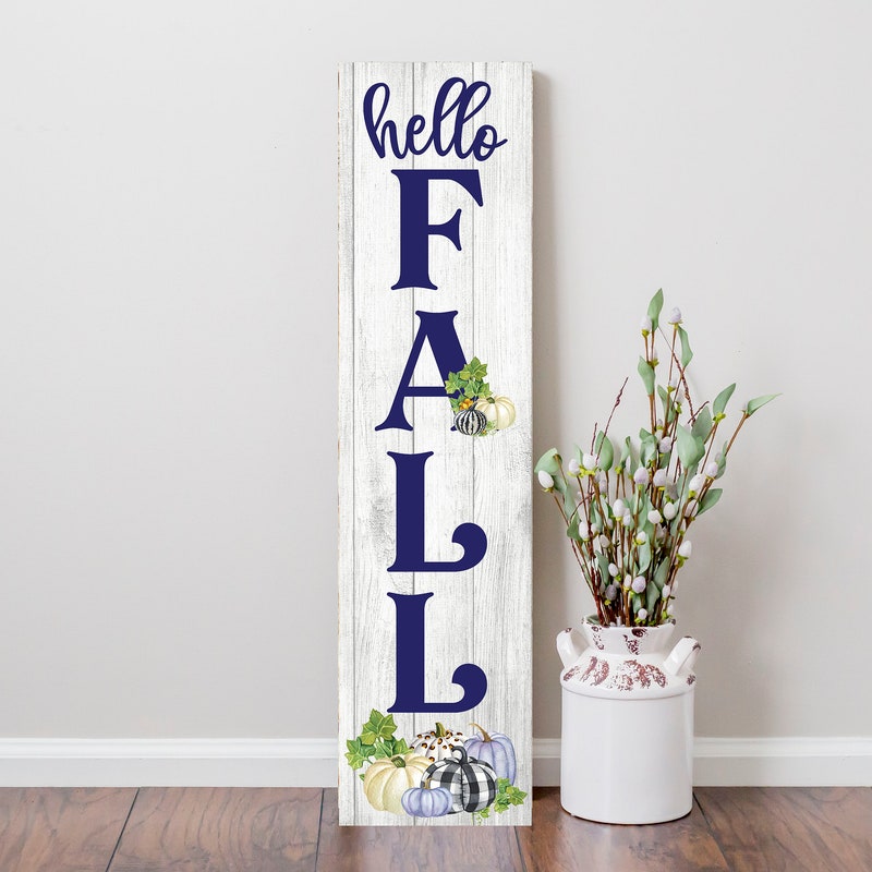 Tall Fall Sign - Etsy