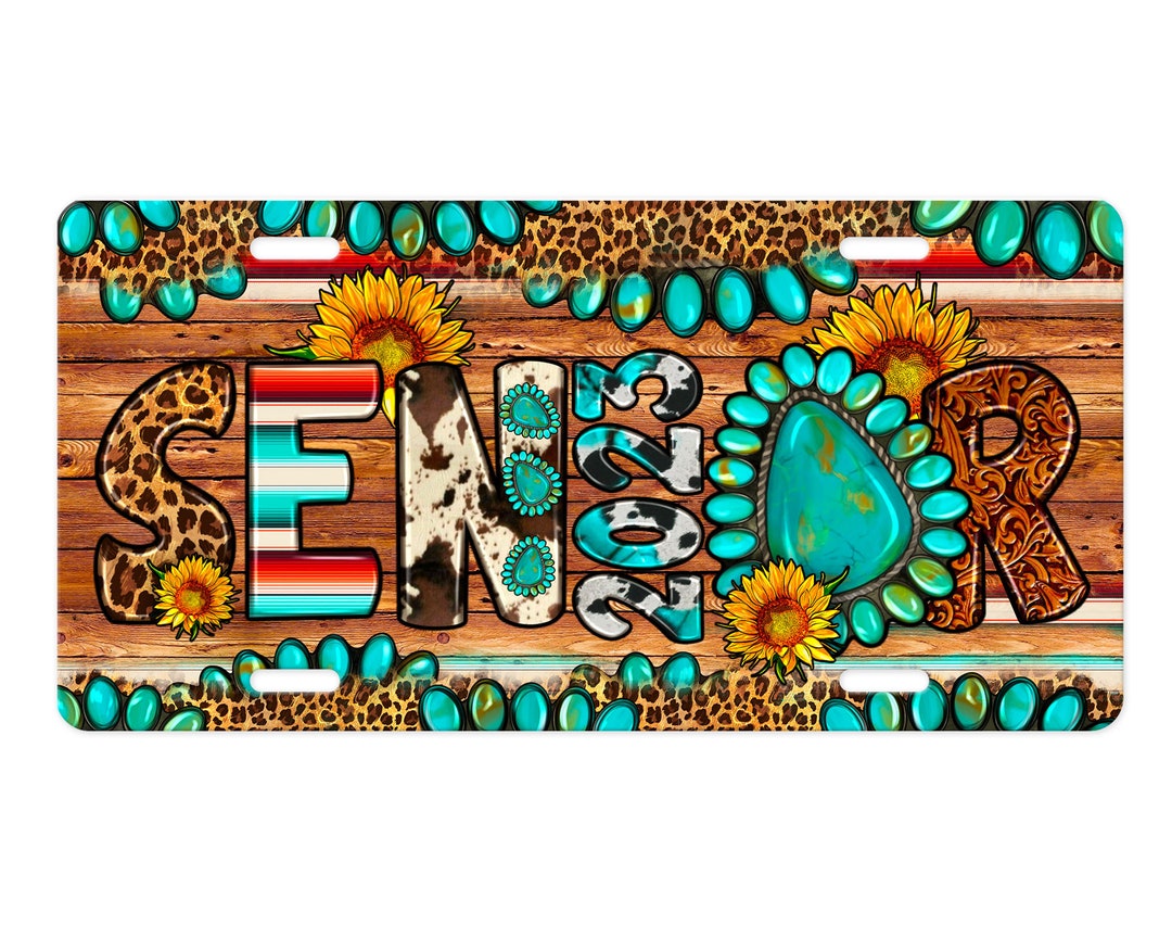 Senior 2023 Aluminum Front License Plate - Etsy