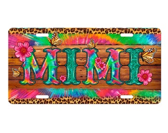 Mimi License Plate - Etsy