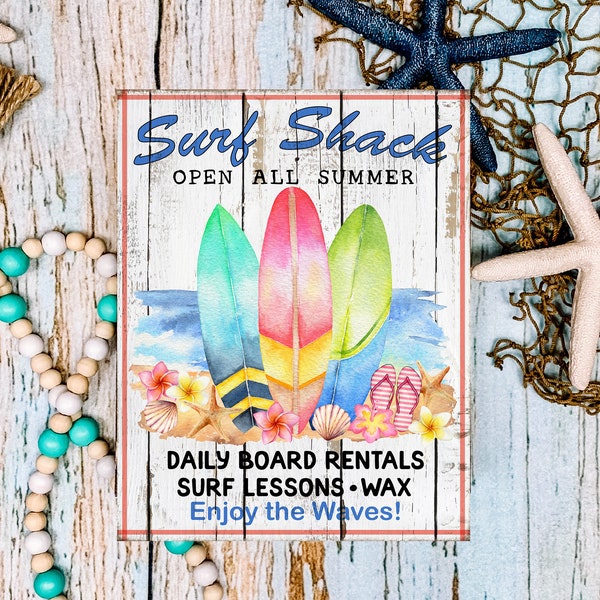 Surf Shack Signs - Etsy