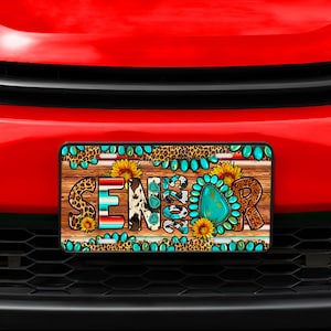 Senior 2023 Aluminum Front License Plate - Etsy
