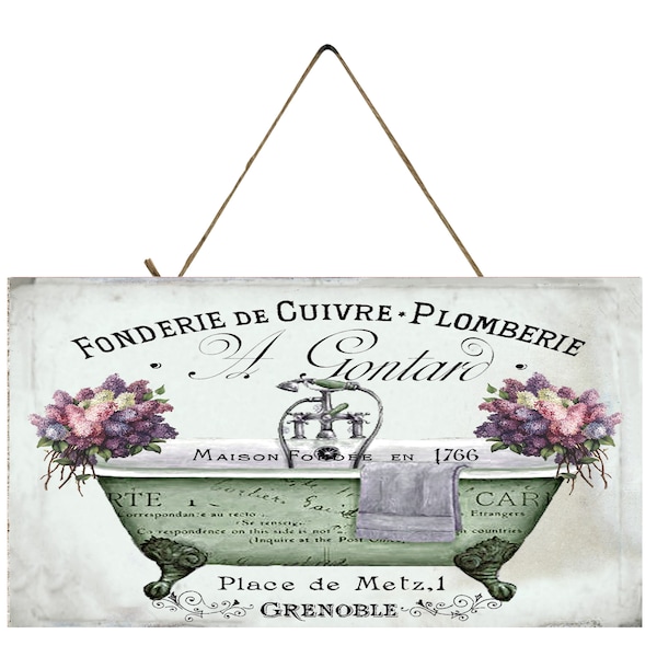 French Country Bath - Etsy