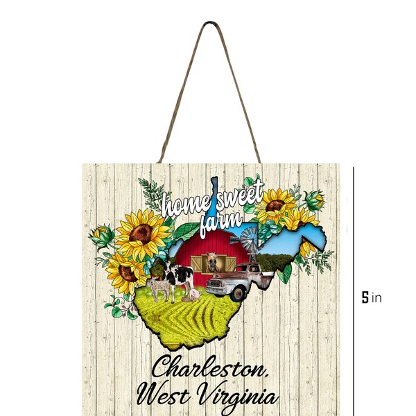 West Virginia Sign - Etsy