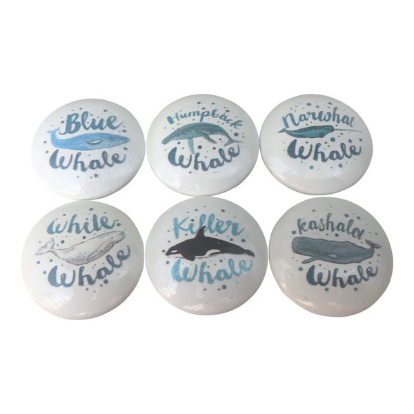 Whale Knobs - Etsy