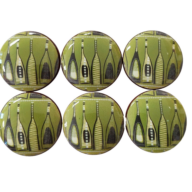 Mid Century Knobs - Etsy