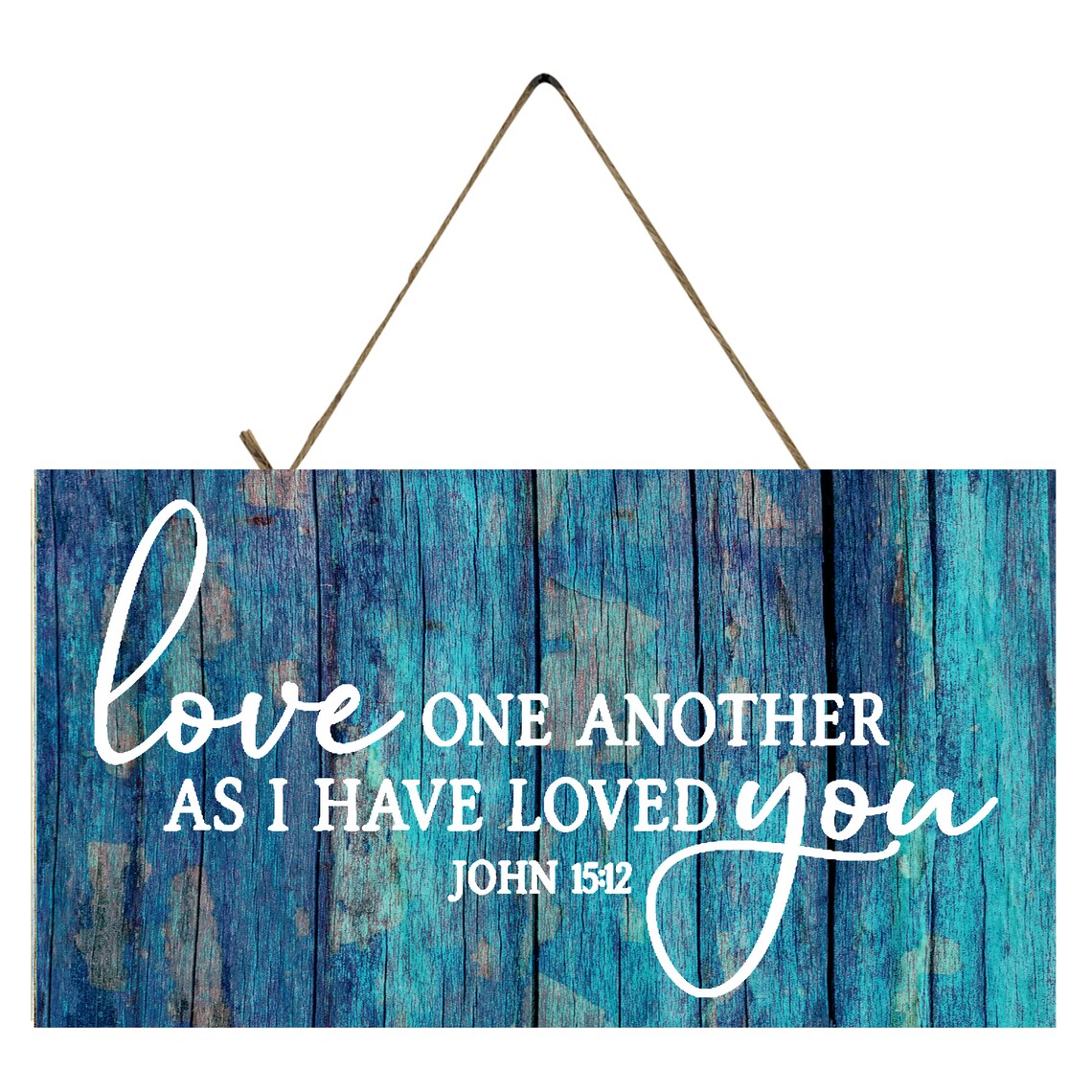 Love One Another as I Have Loved You John 15:12 Printed | Etsy
