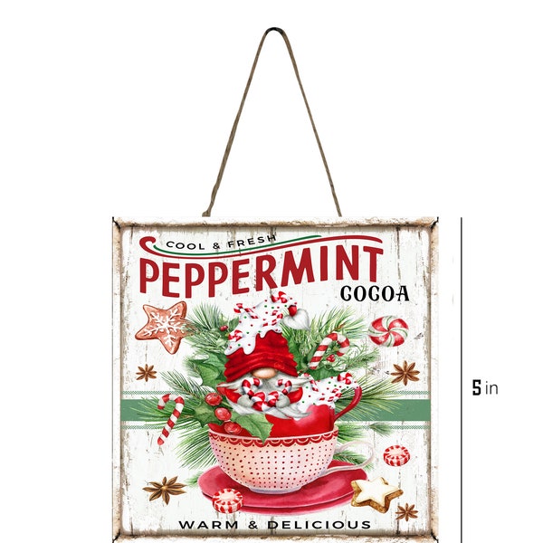 Hot Cocoa Wood Sign - Etsy