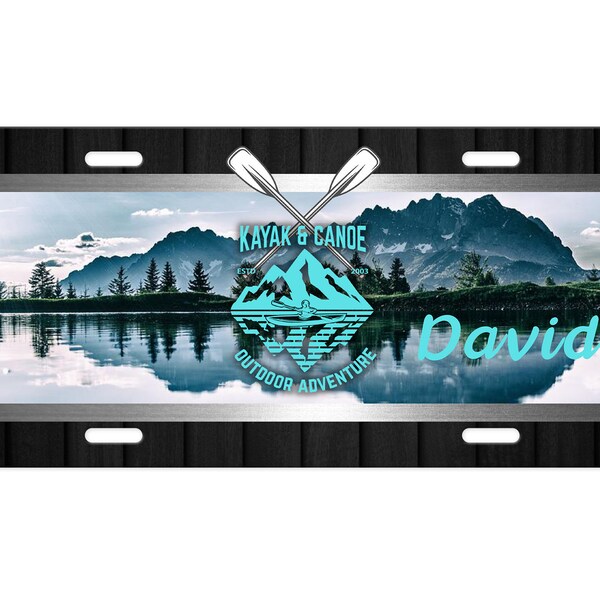 Mountain License Plate - Etsy