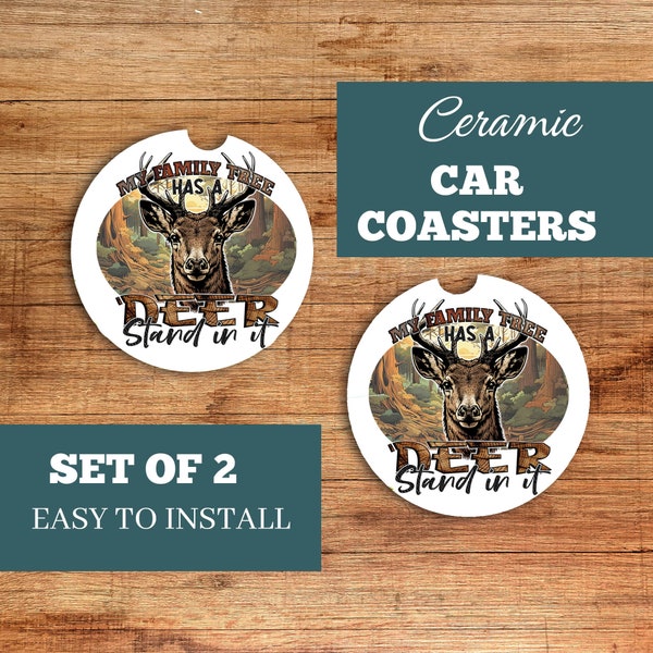 Family Tree Car Coasters - Etsy
