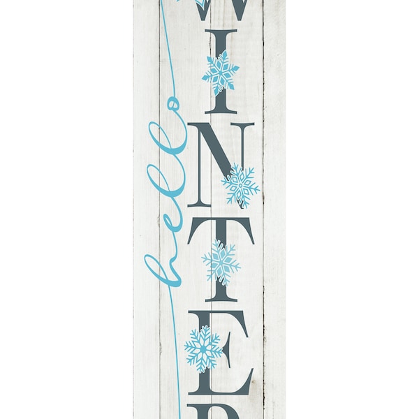 Wood Winter Sign - Etsy