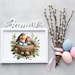 Birds in Nest UV DTF Transparent Decal / Sticker You Choose Size - Etsy